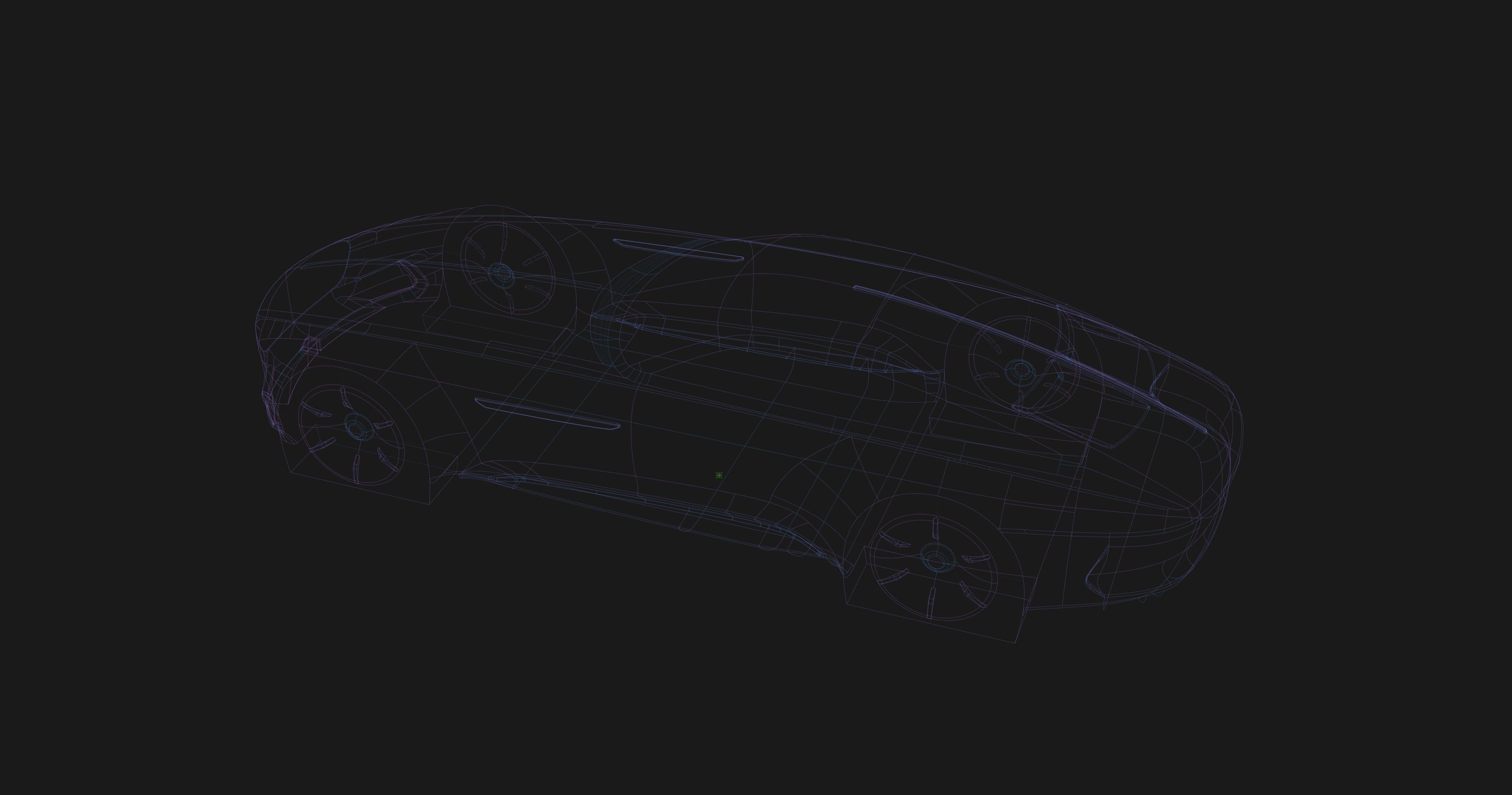 Mercedes Maybach Vision 6 Concept Car Speedform Automotive Art 3D model ...