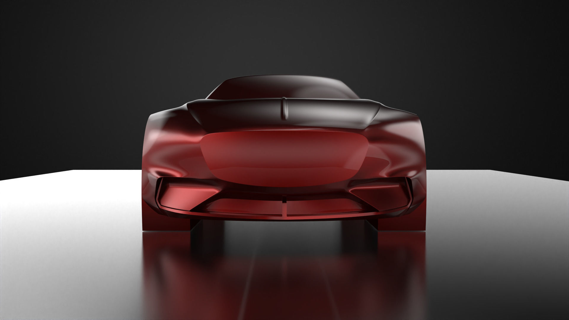 Mercedes Maybach Vision 6 Concept Car Speedform Automotive Art 3D model ...