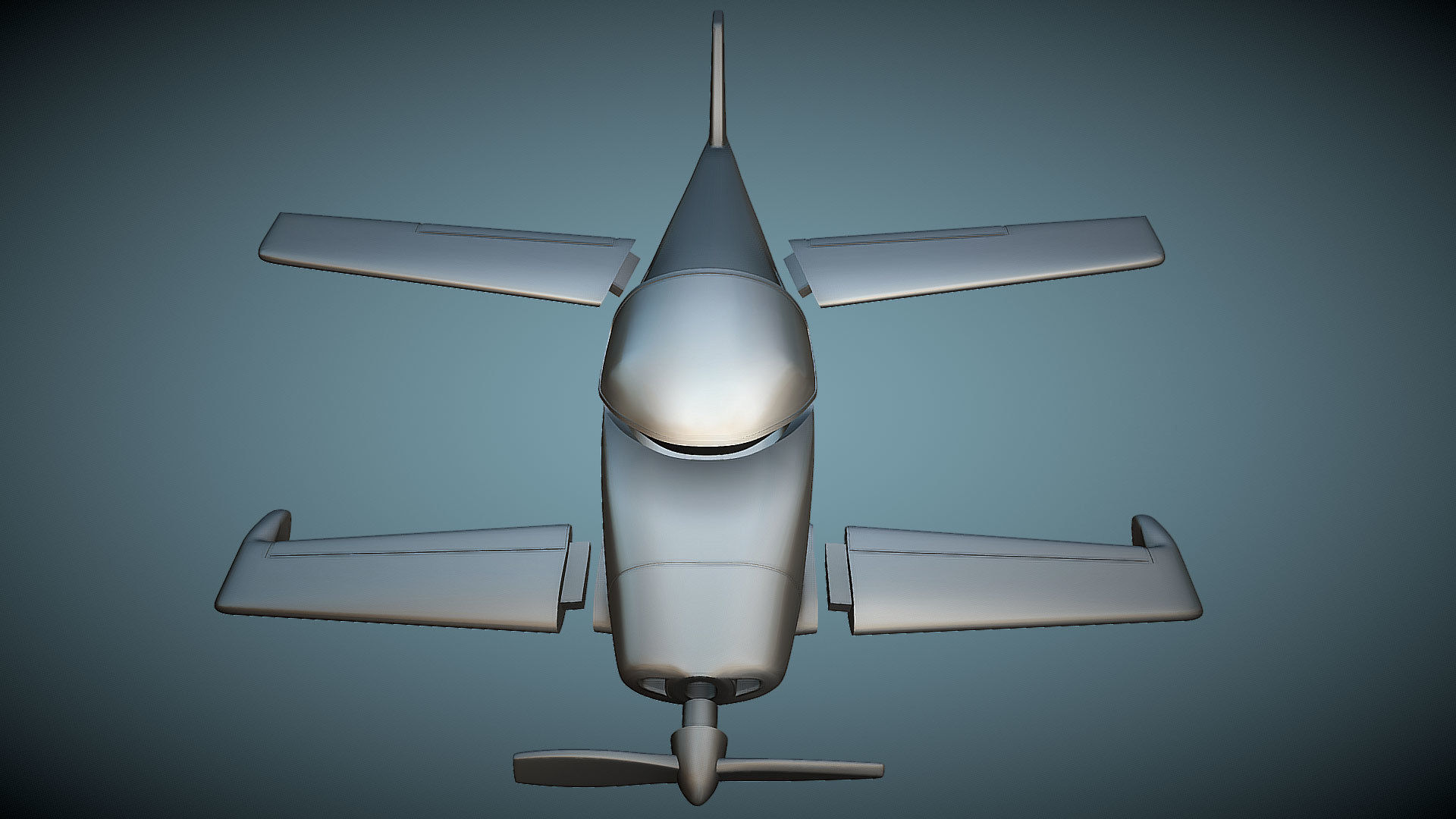 Rutan Model 54 Quickie Q2 - 3D Printable Model 3D model 3D printable ...