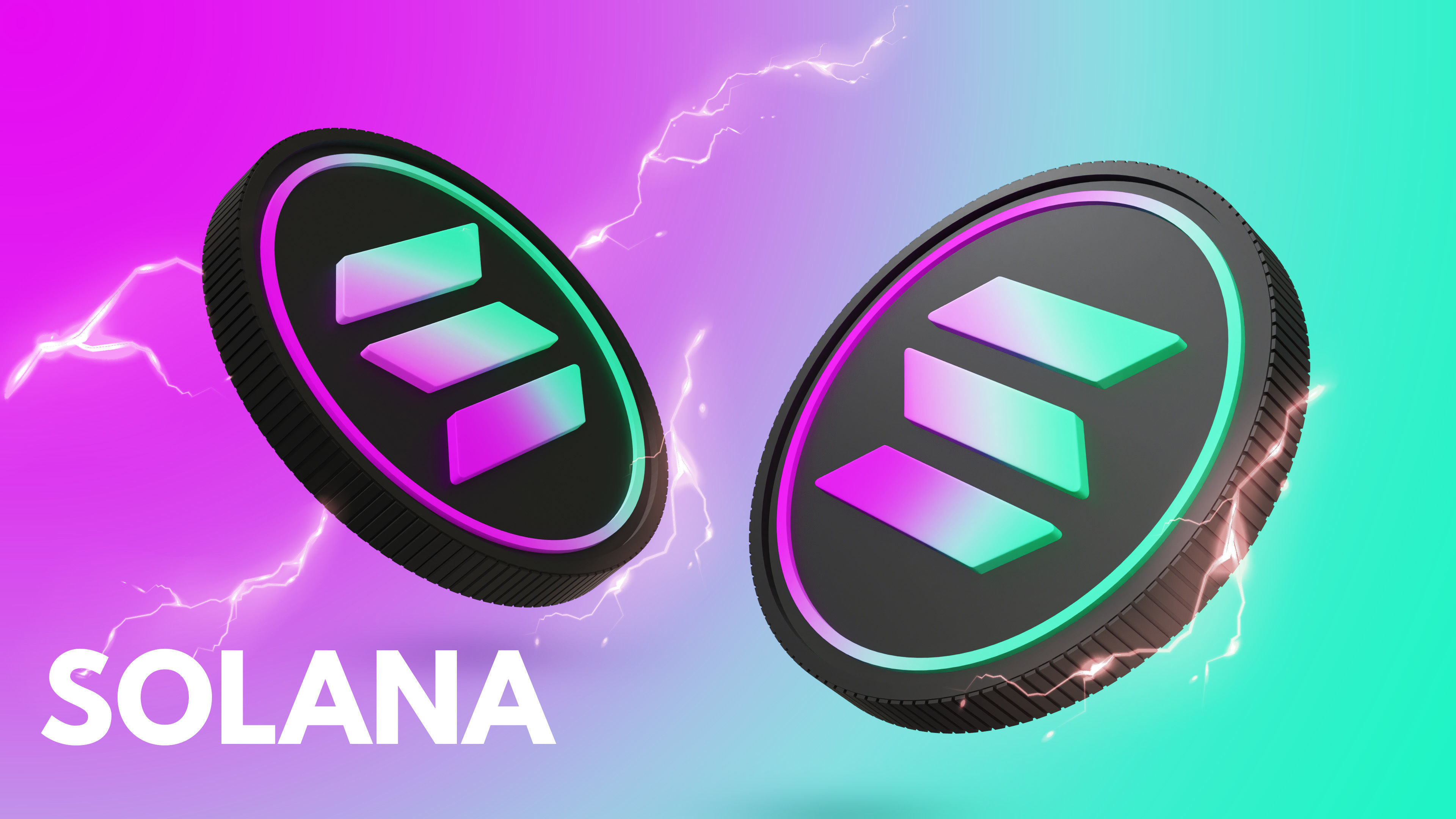 Solana Coin 3D Model 3D model | CGTrader