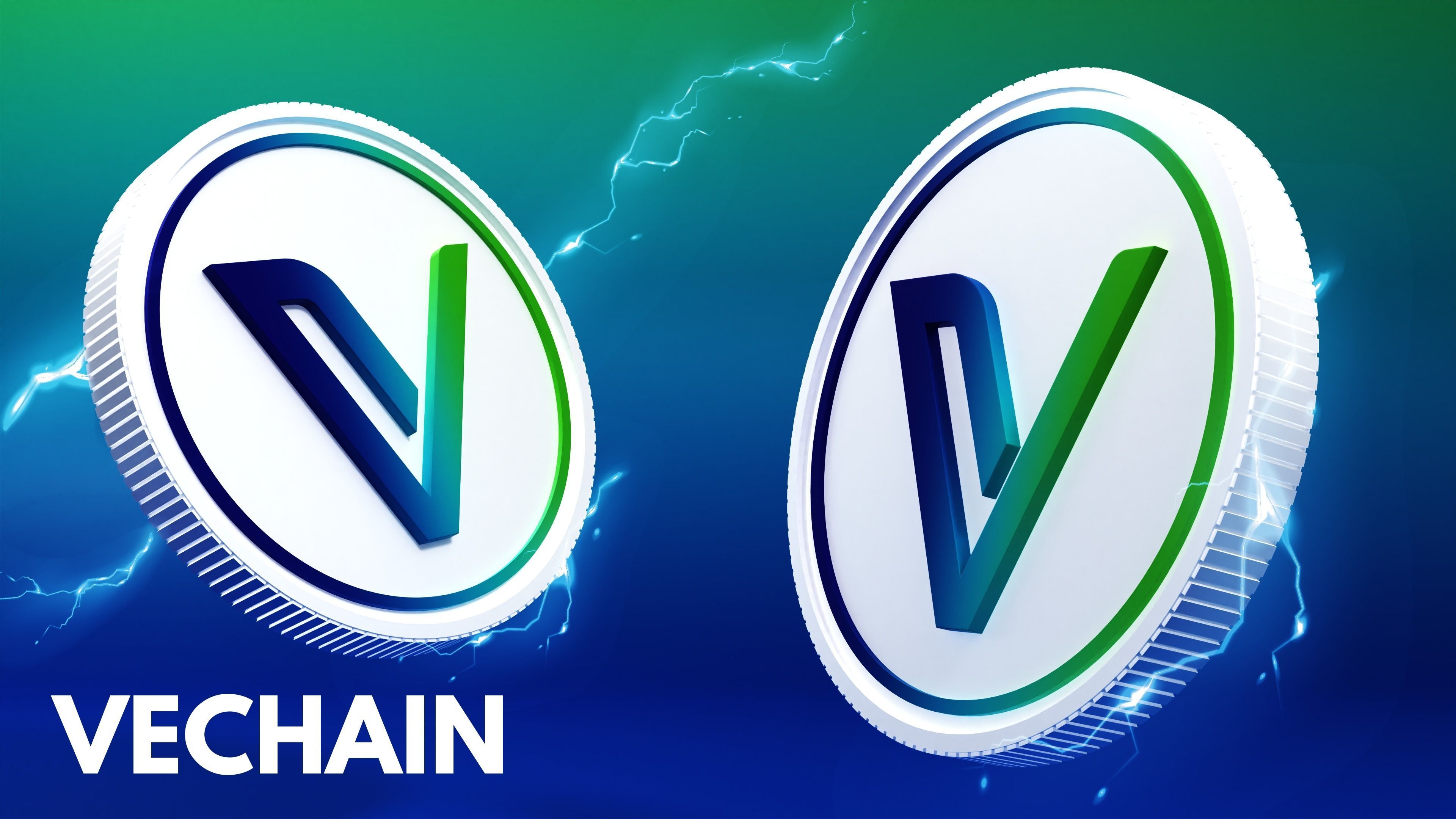 Vechain Coin 3D Model 3D model | CGTrader