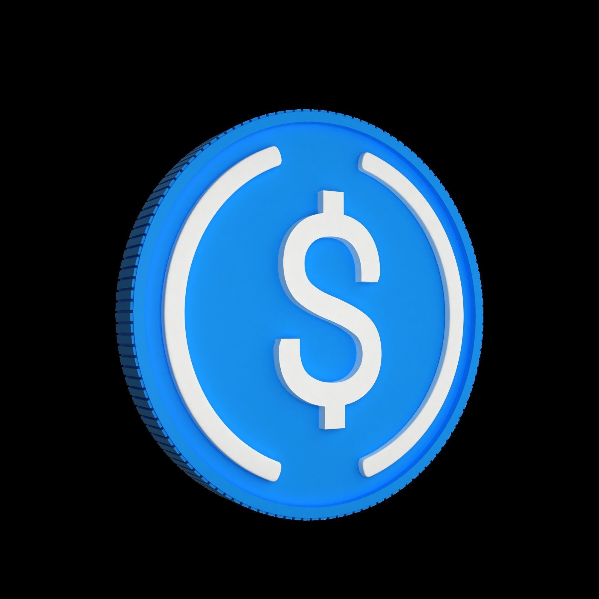 USD Coin 3D Model 3D model | CGTrader