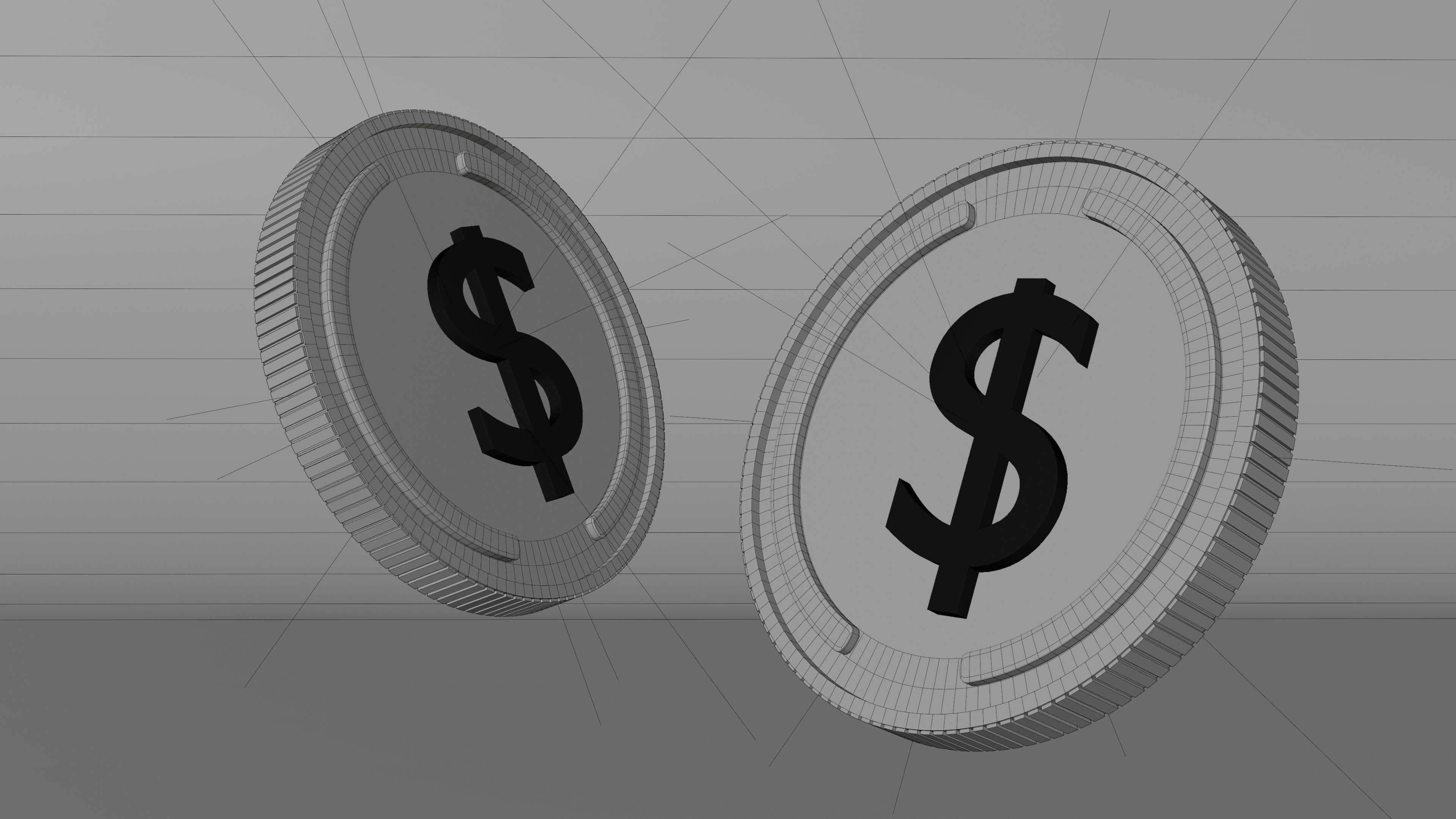 USD Coin 3D Model 3D model | CGTrader