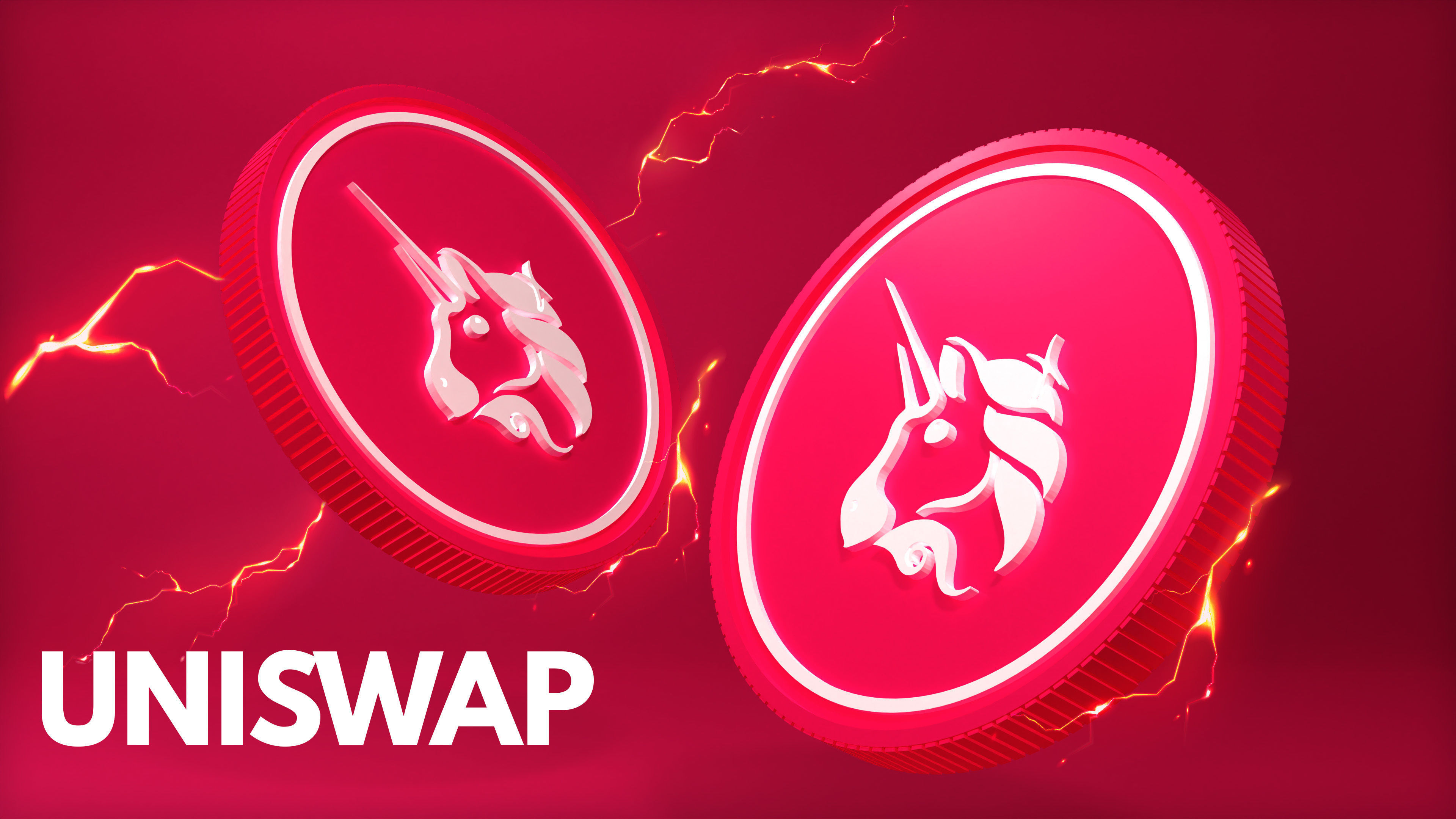 Uniswap Coin 3D Model 3D model | CGTrader