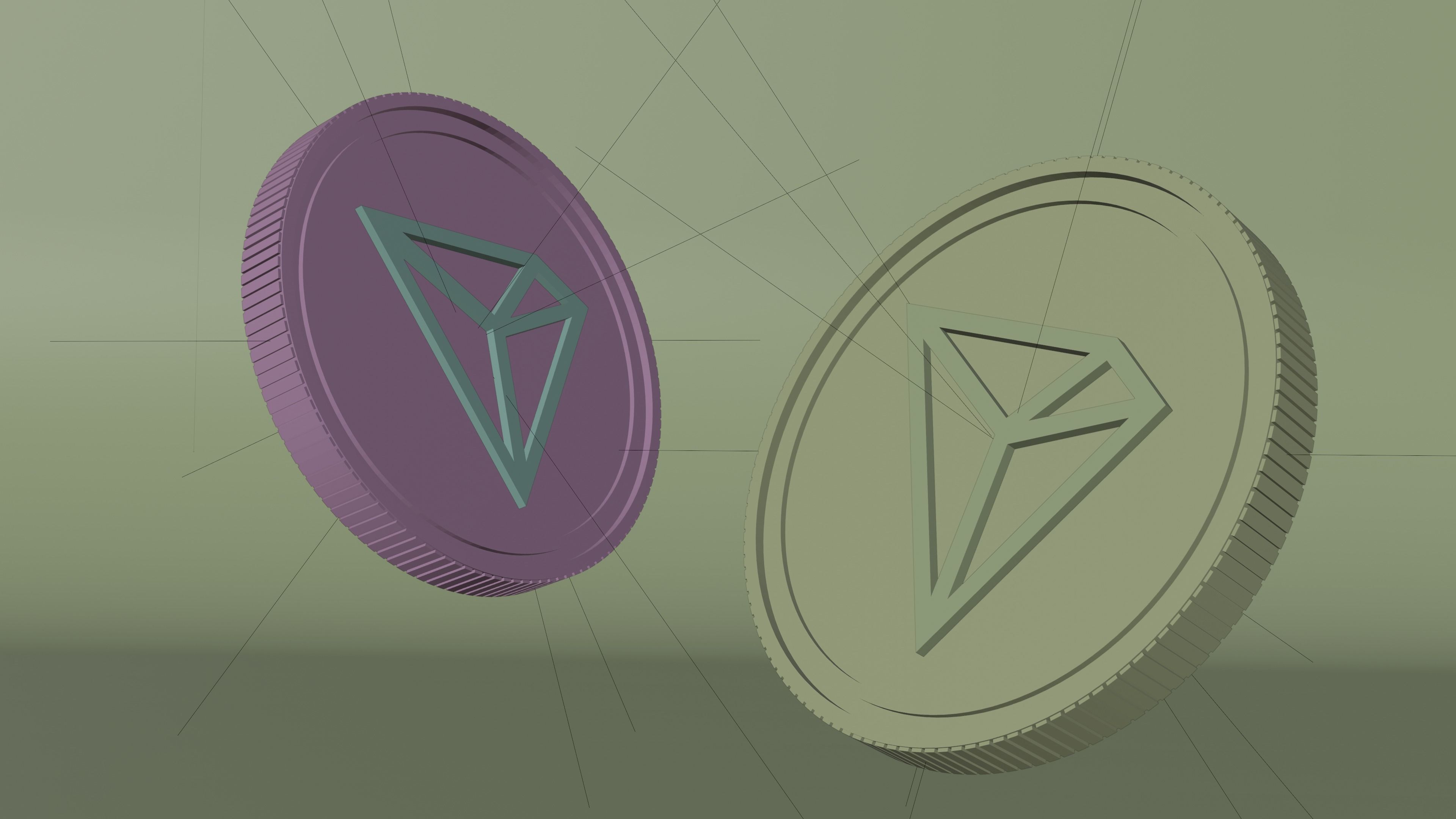 Tron Coin 3D Model 3D model | CGTrader