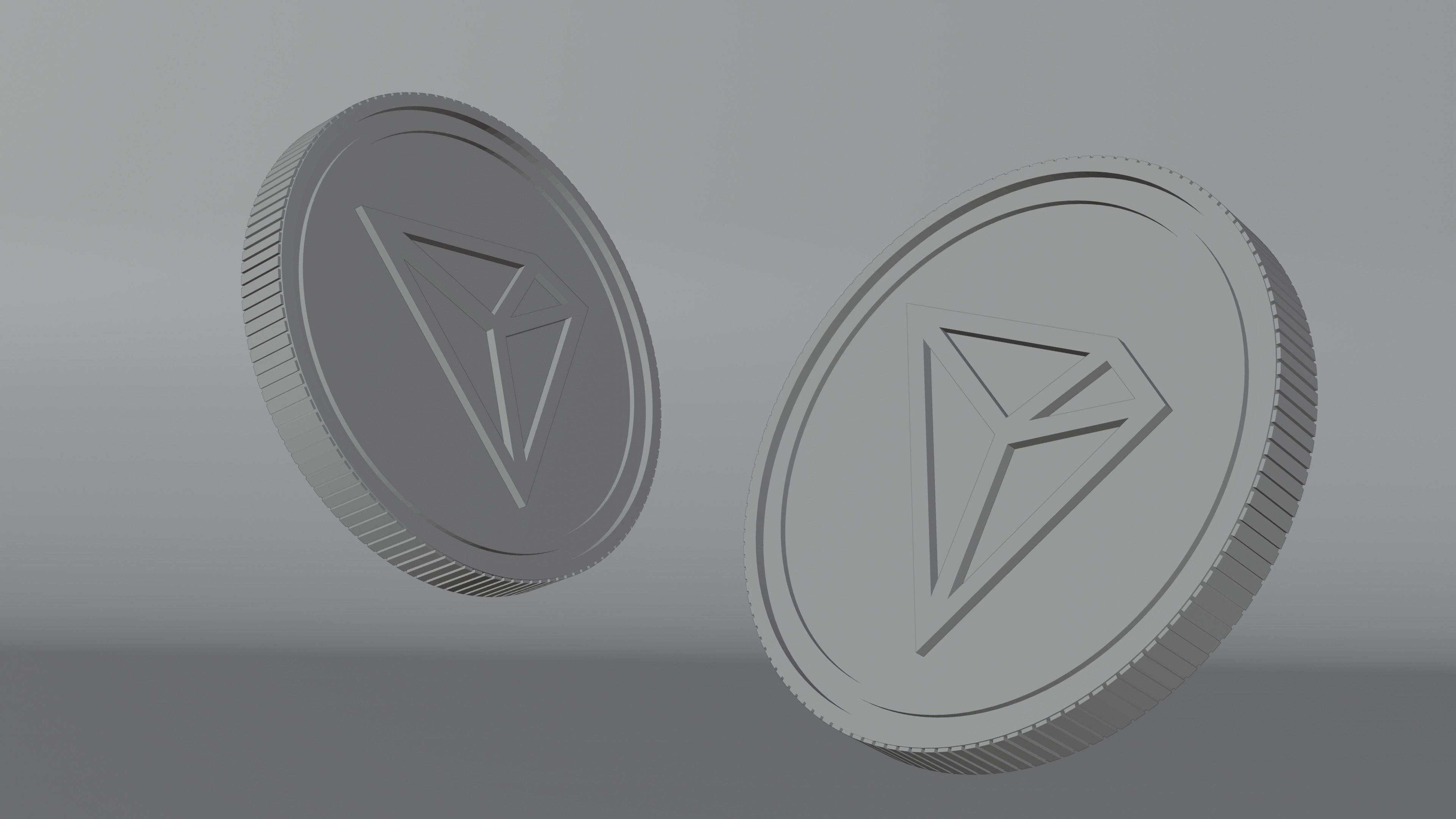Tron Coin 3D Model 3D model | CGTrader