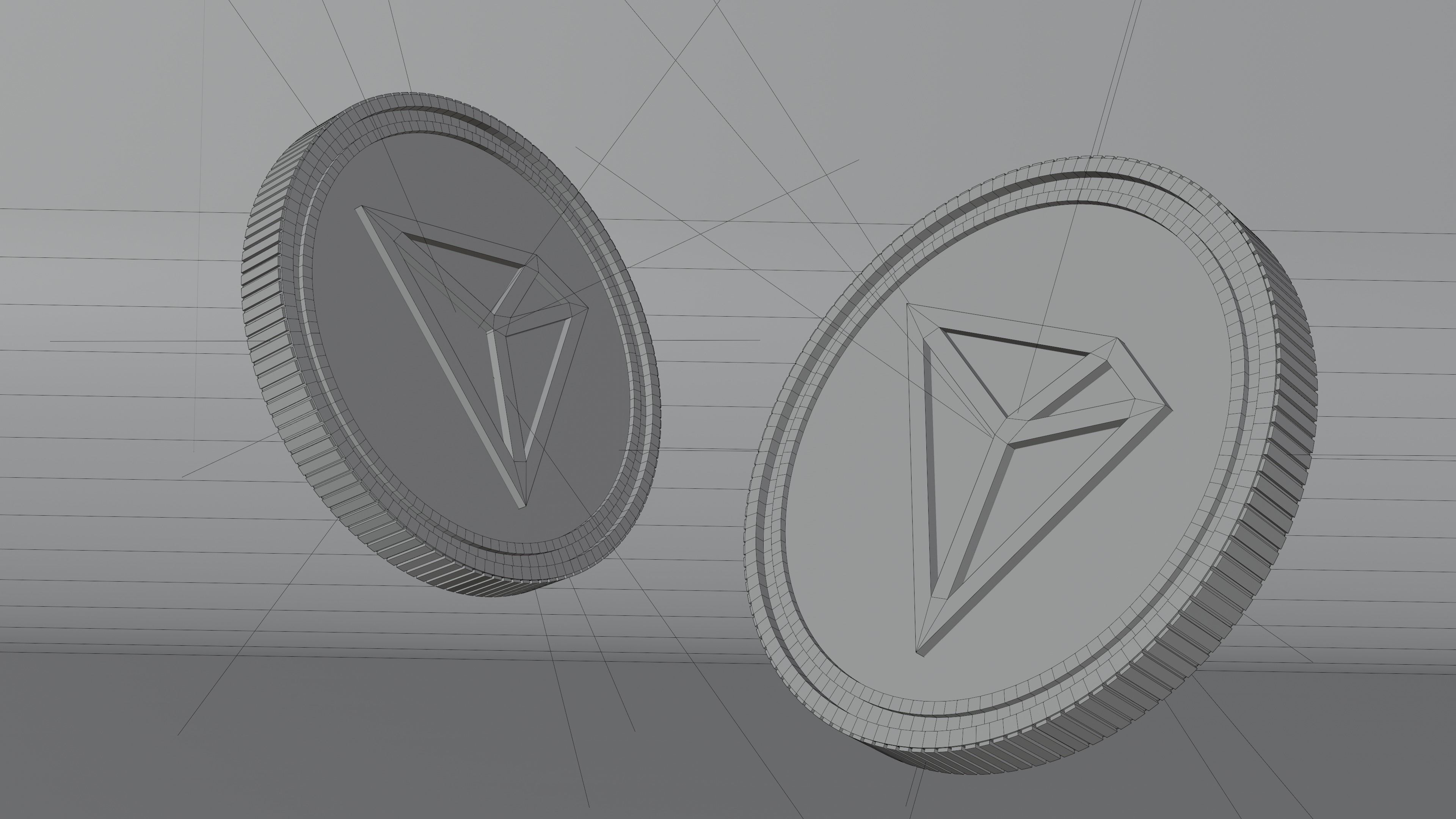 Tron Coin 3D Model 3D model | CGTrader