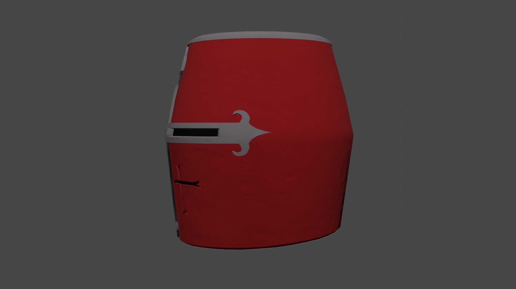 3D model Low Poly Crusader Bucket Helmet VR / AR / low-poly | CGTrader