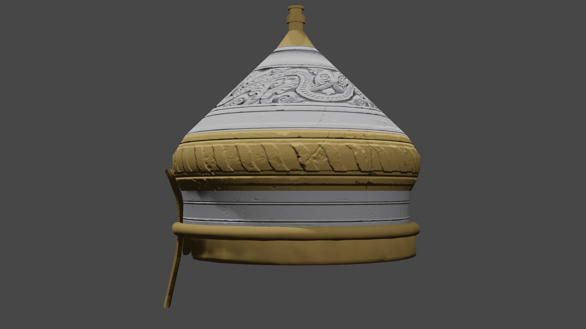 3D model Low Poly Arabic Turban Helmet VR / AR / low-poly | CGTrader