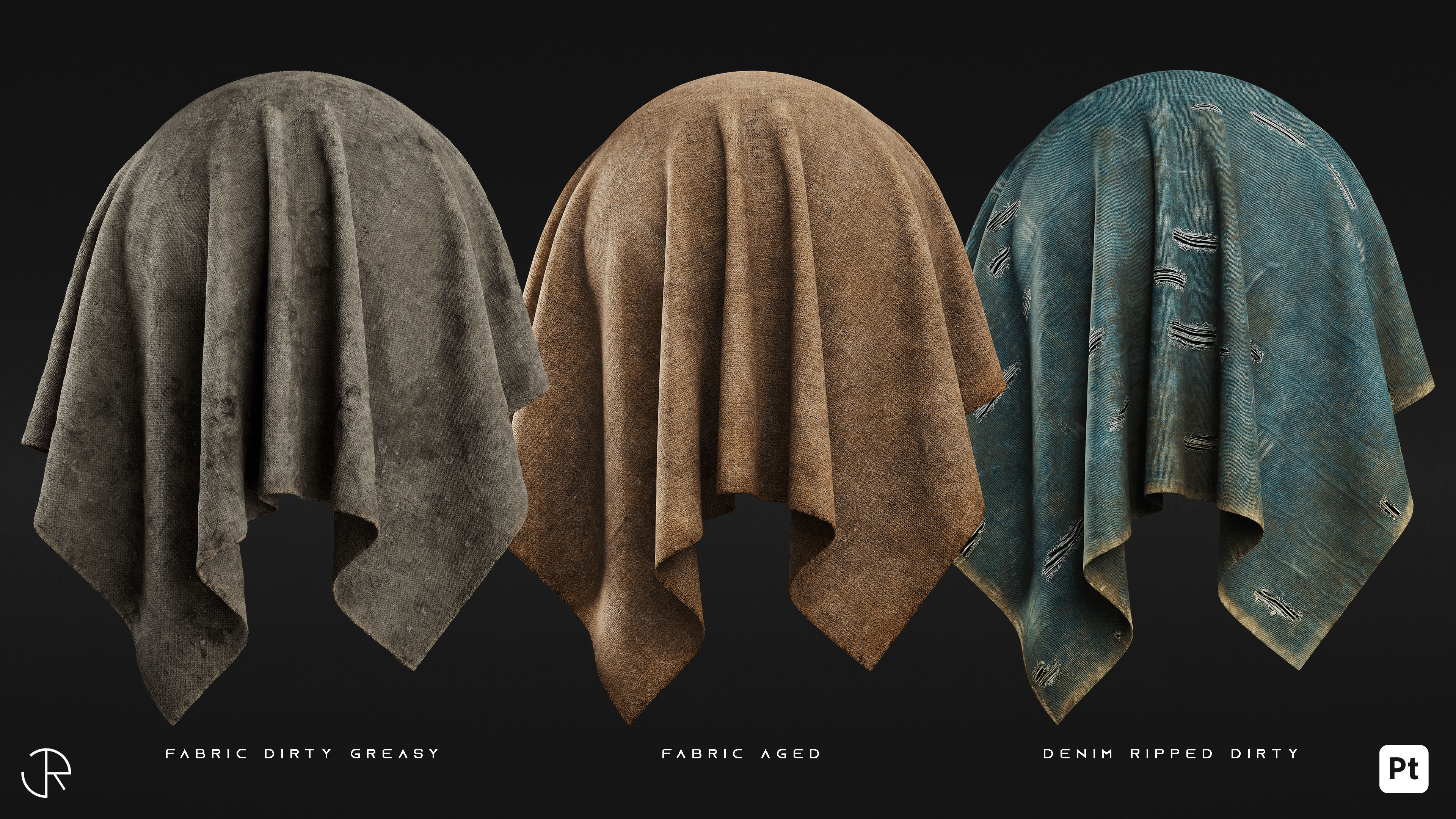 Post-Apocalyptic Cloth Smart Materials Vol 03 3D model | CGTrader