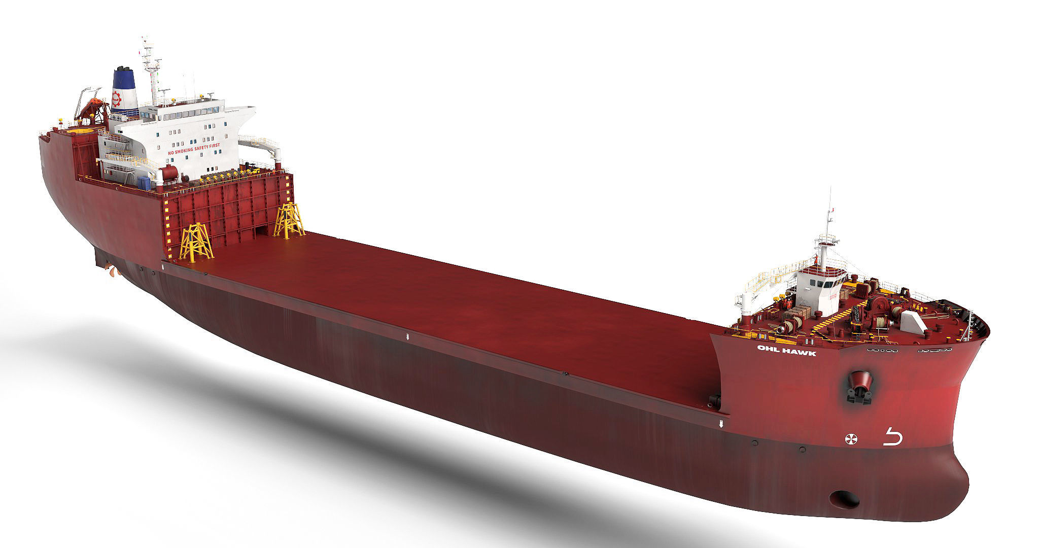 Heavy Load Carrier MV Hawk 3D model | CGTrader
