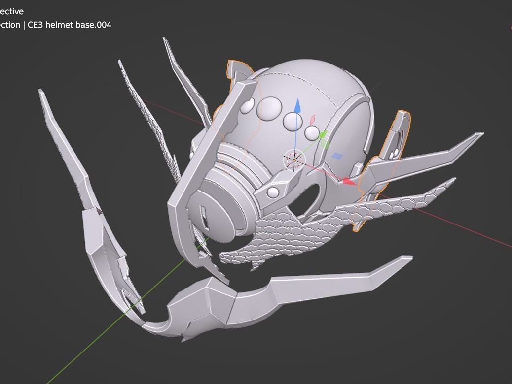 Kamen Rider Evol cosplay helmet 3D printable STL file 3D model 3D ...