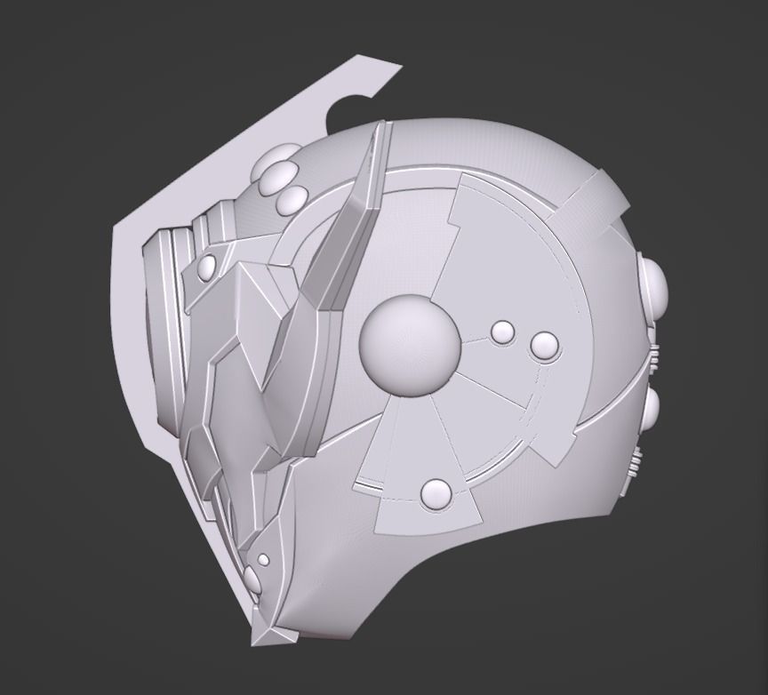 Kamen Rider Evol cosplay helmet 3D printable STL file 3D model 3D ...