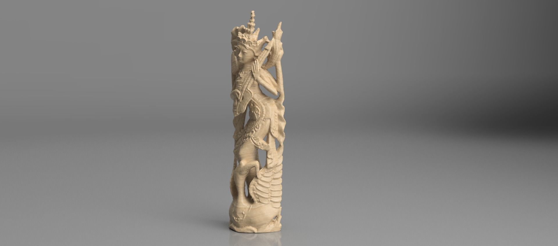Thai Divinity Figure 3d Model 3d Printable Cgtrader