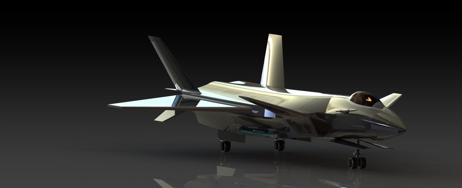 chengdu j20 3d cad model 3D model 3D printable | CGTrader