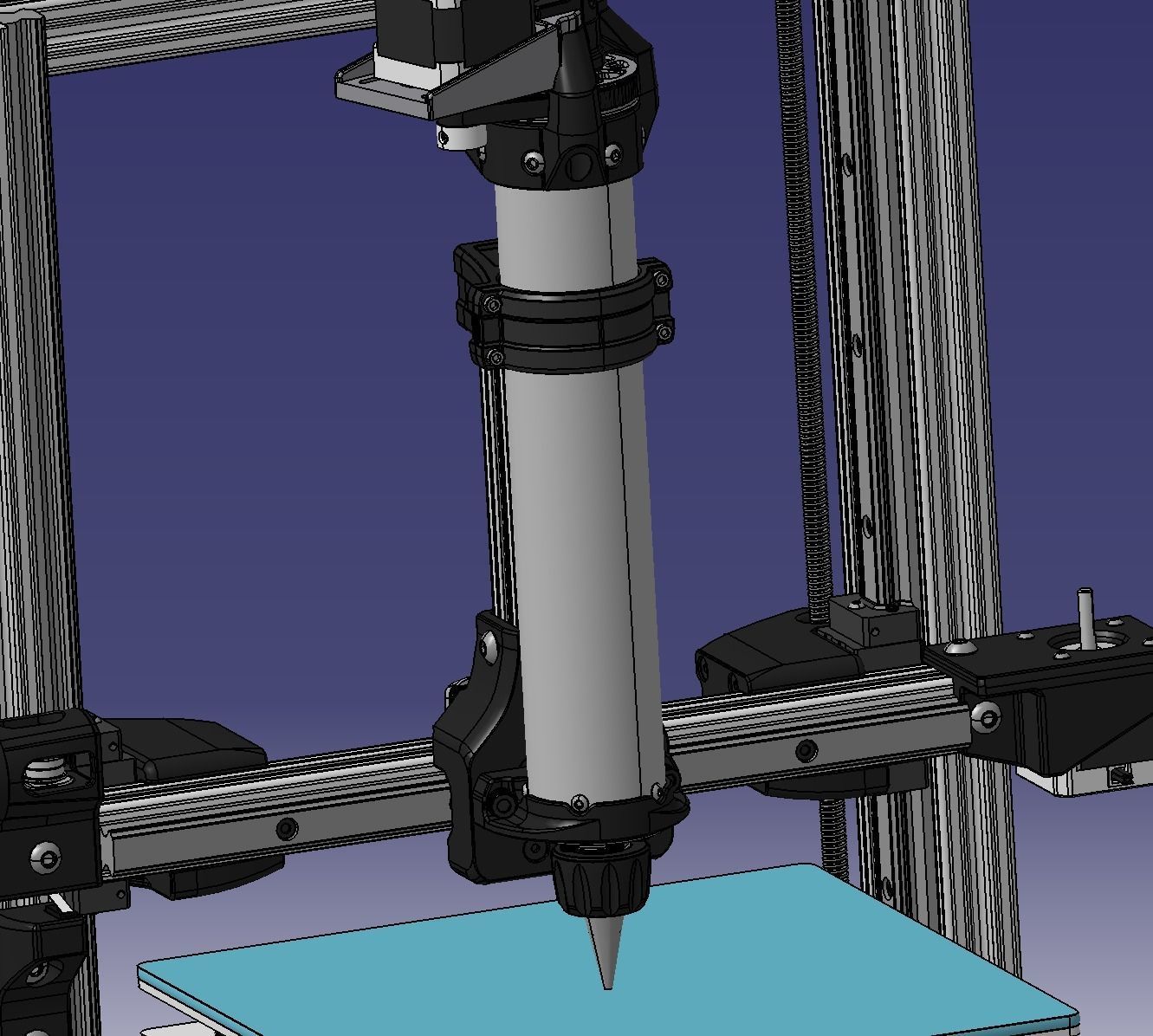 Extrusion 3D printer 3D model | CGTrader