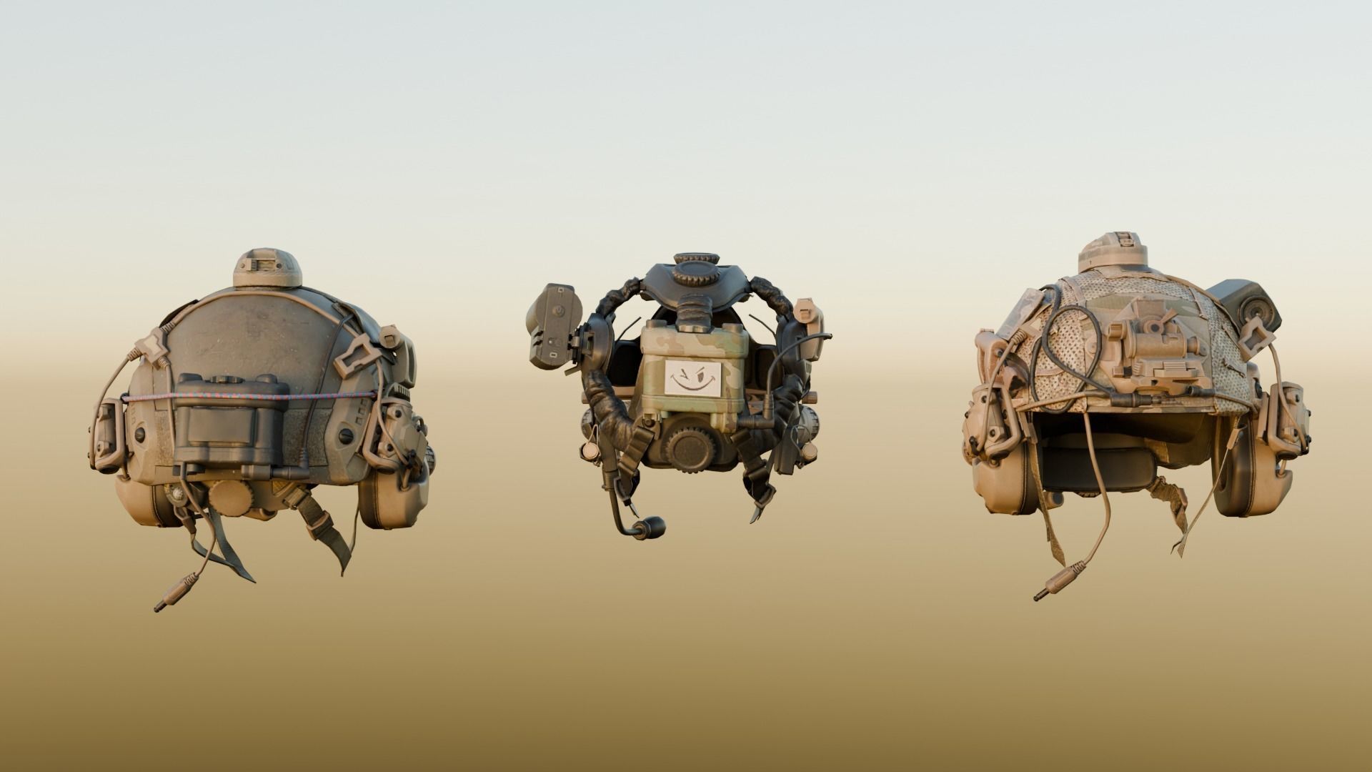 3D model Special forces helmet VR / AR / low-poly | CGTrader