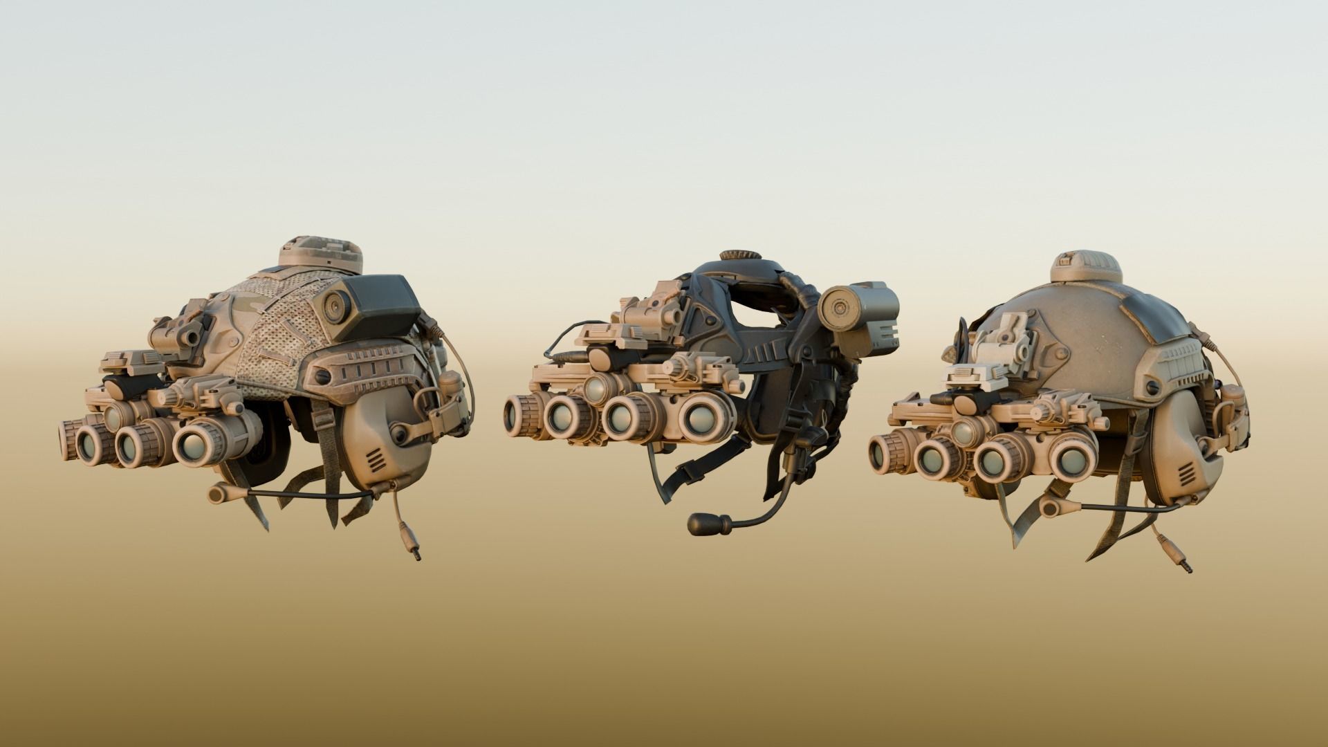 3D model Special forces helmet VR / AR / low-poly | CGTrader