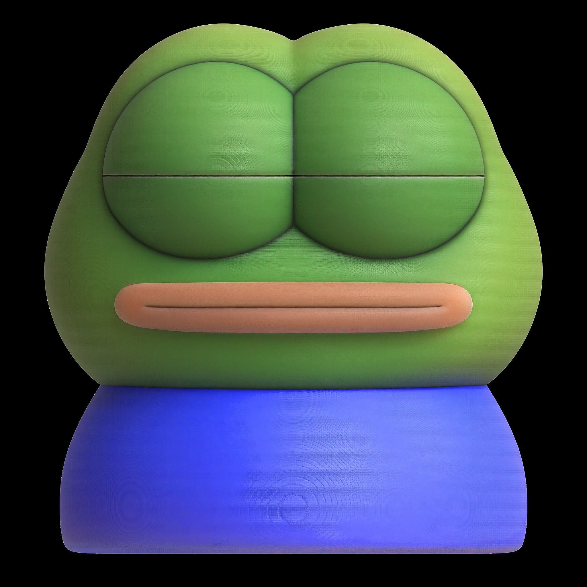 3D Printable Peepo Miniature - Base Model 3D model 3D printable | CGTrader