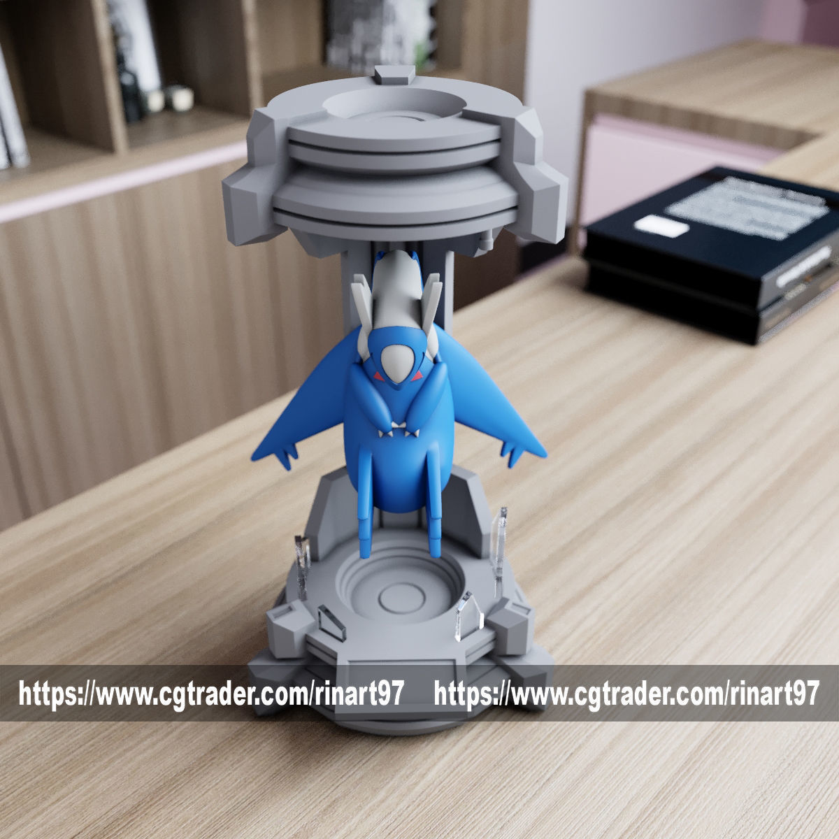 Latios in the lab from pokemon 3D model 3D printable | CGTrader