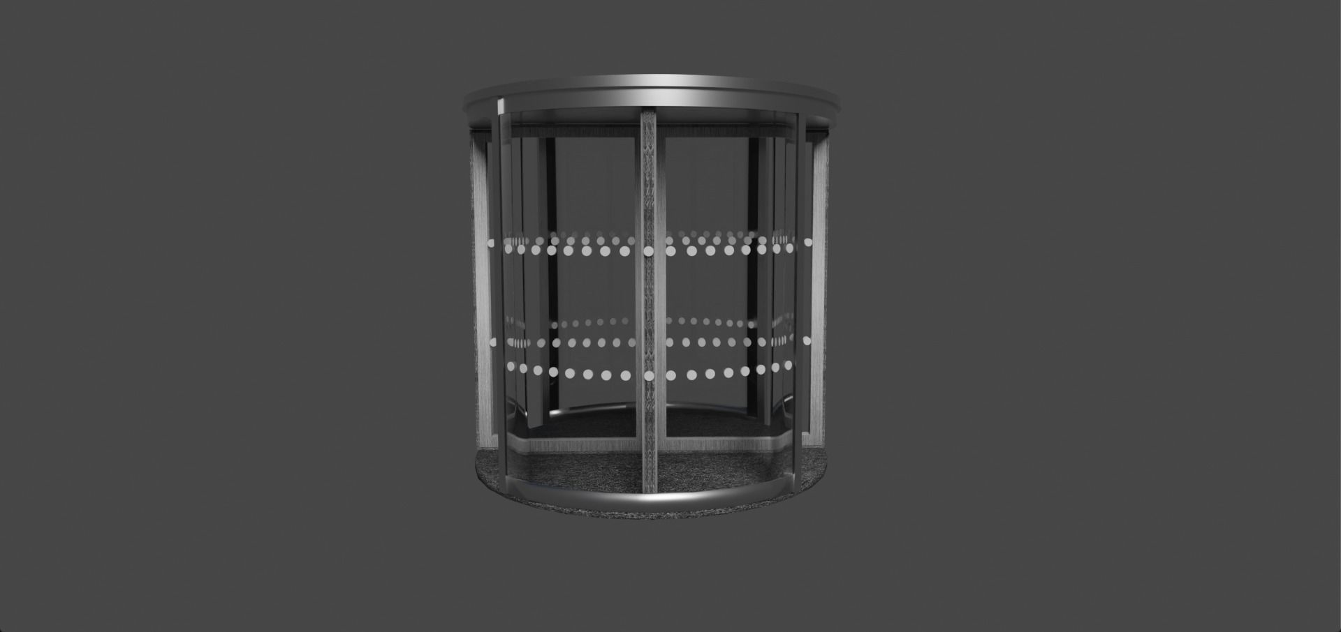 Revolving Door free 3D model | CGTrader