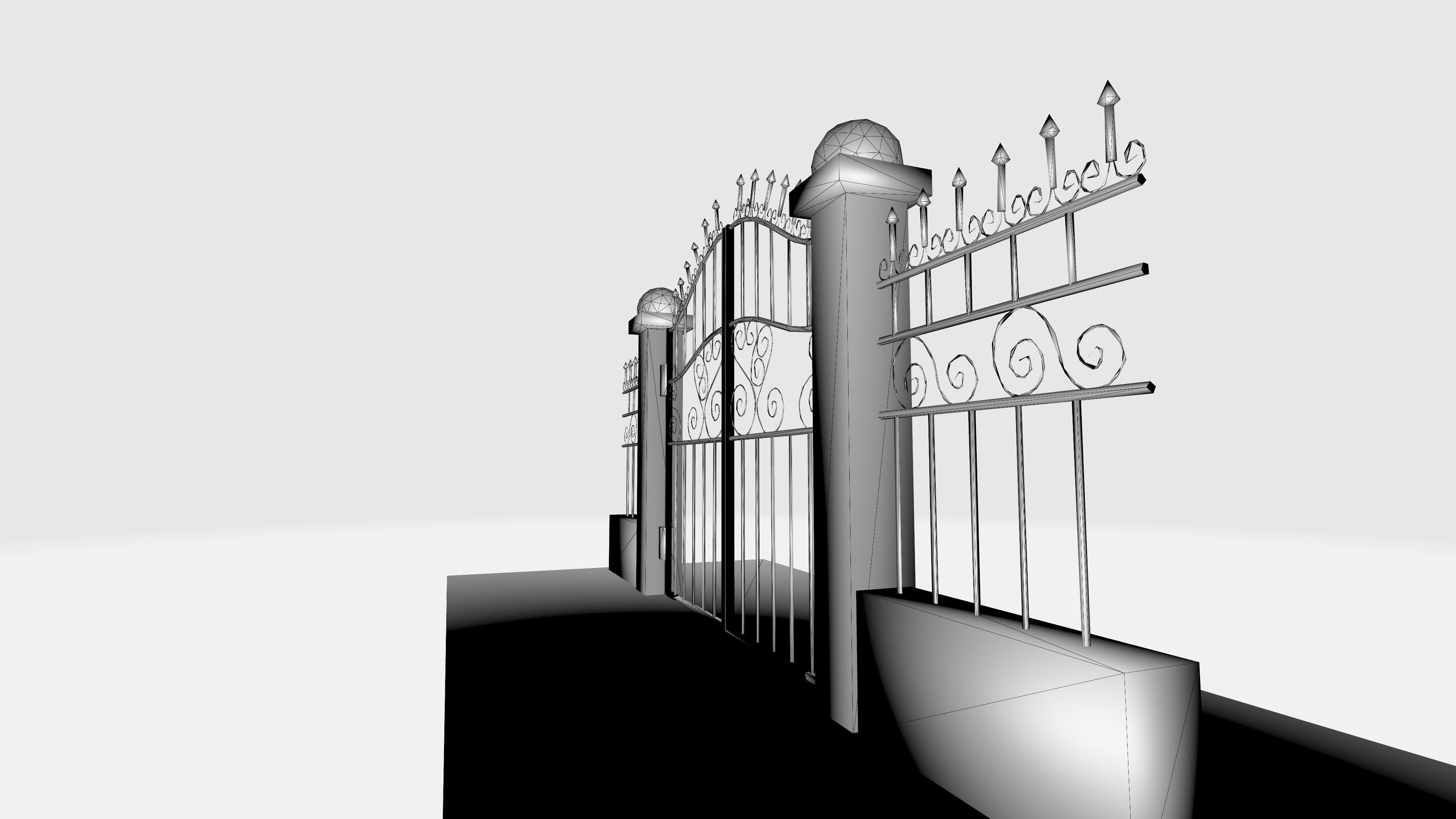 Gate 3D V6 3D model 3D printable | CGTrader