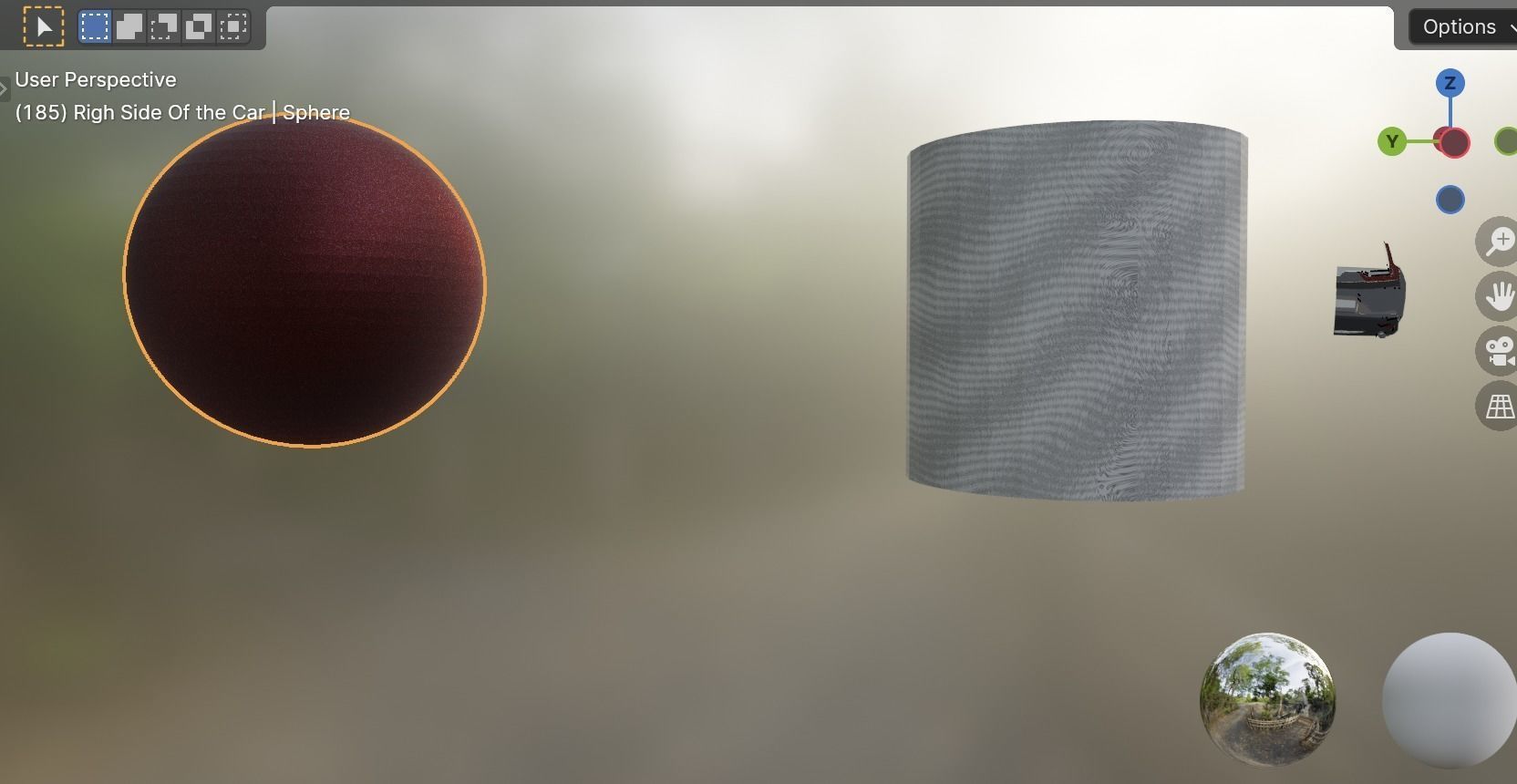 The exterior of a car in 2D free VR / AR / low-poly 3D model | CGTrader