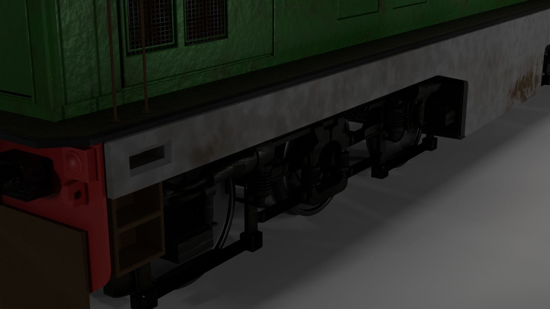 16 Diesel-electric locomotives Train Engine 3D model | CGTrader