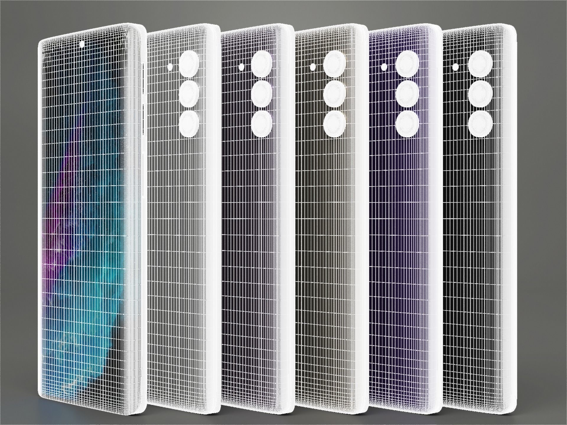 Generic Curved screen Smartphone 3D Model free 3D model | CGTrader