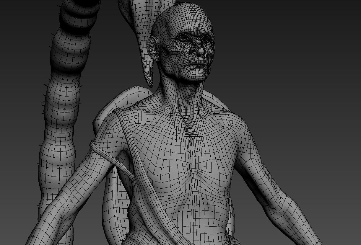 3D model Monster Alchemist VR / AR / low-poly | CGTrader