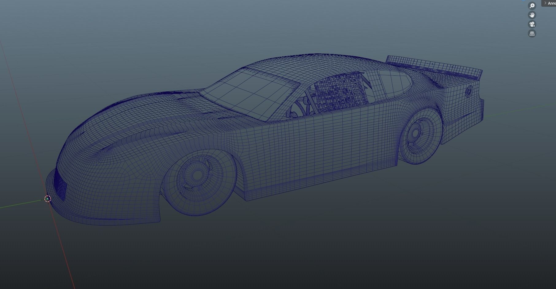 CARS Tour Late Model GENERIC Body 3D Model 3D model | CGTrader