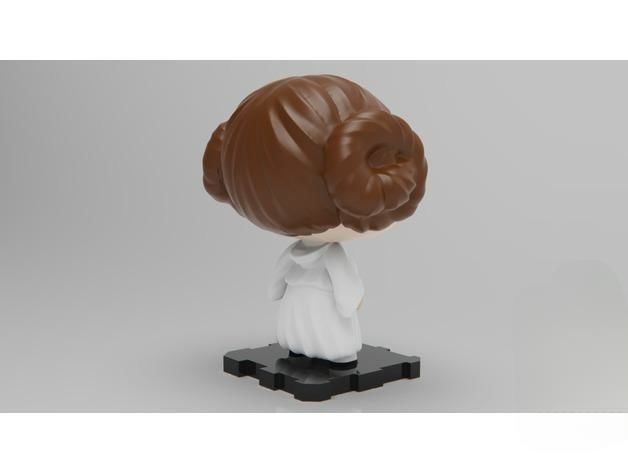 Princess Leia Organa 3D Printing Masterpiece 3D model 3D printable ...
