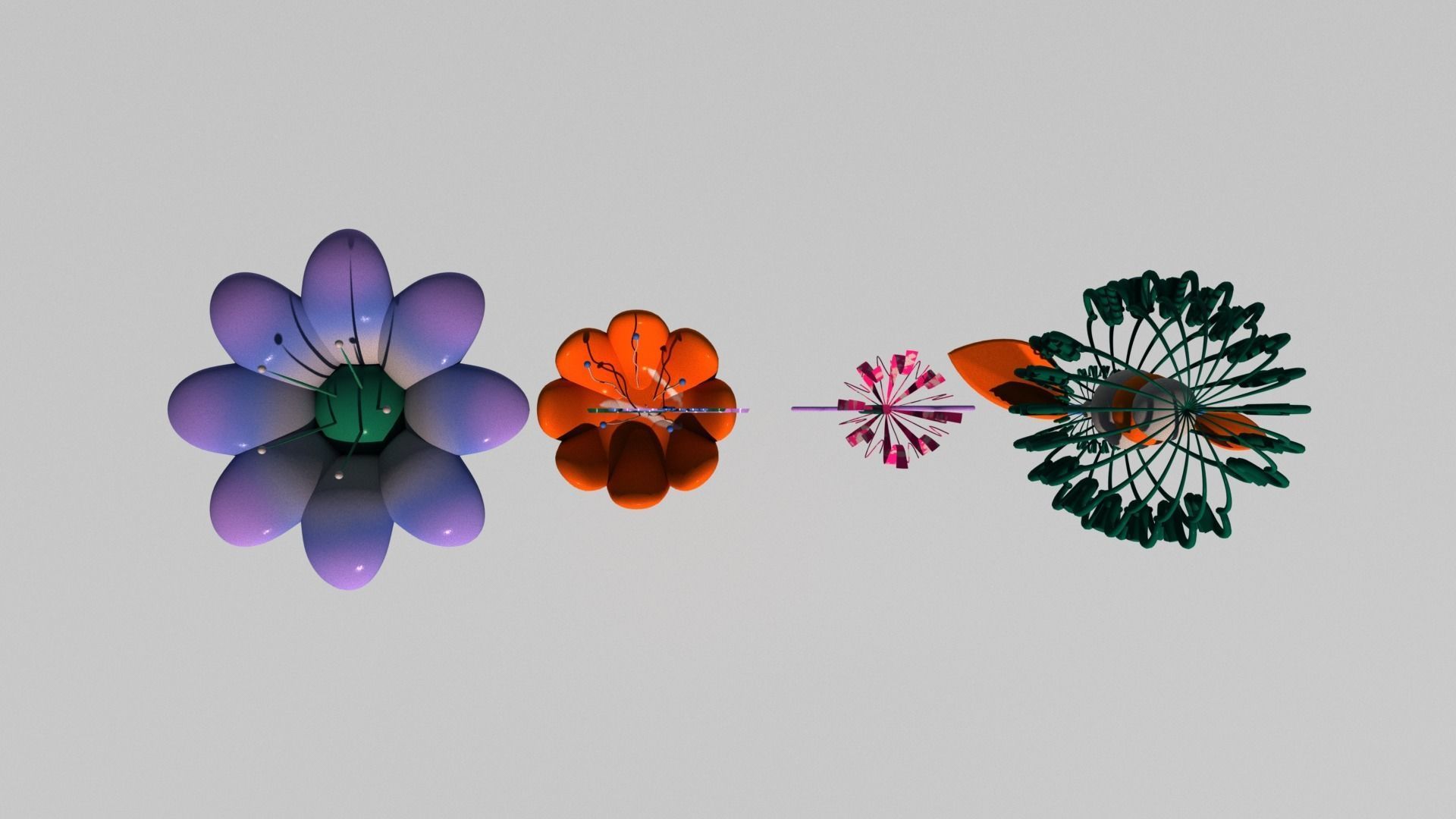 3D model Bloom VR / AR / low-poly | CGTrader
