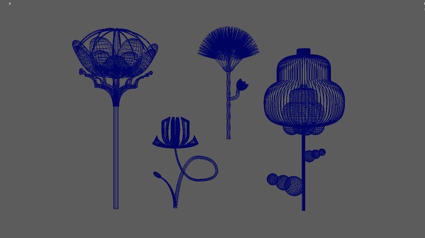 3D model Bloom VR / AR / low-poly | CGTrader