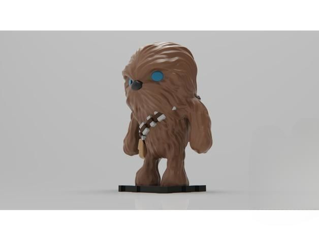 Chewbacca 3D Printing Creation 3D model 3D printable | CGTrader
