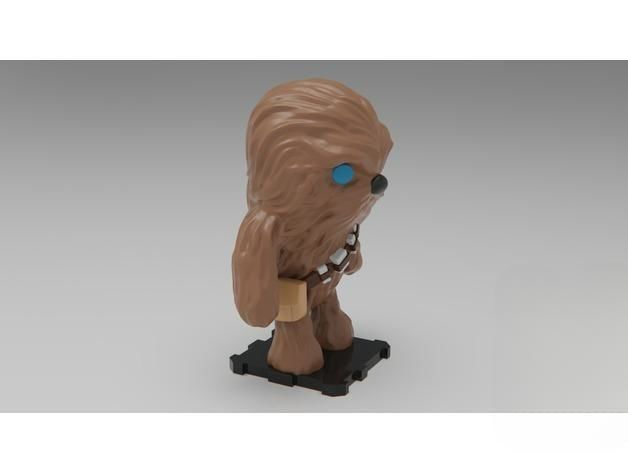 Chewbacca 3D Printing Creation 3D model 3D printable | CGTrader