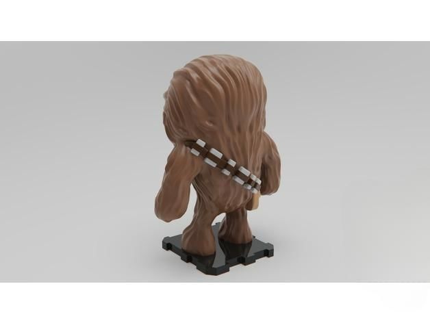Chewbacca 3D Printing Creation 3D model 3D printable | CGTrader
