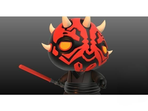 Darth Maul 3D Printing Masterpiece 3D model 3D printable | CGTrader