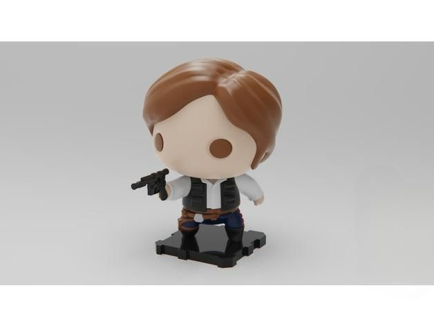 Han Solo 3D Printing Masterpiece 3D model 3D printable | CGTrader
