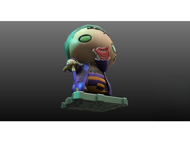 Joker 3D Printing Masterpiece 3D model 3D printable | CGTrader