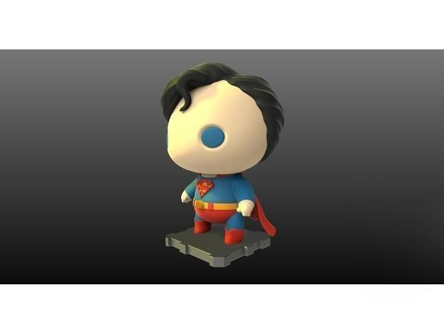 Superman Classic 3D Printing Masterpiece 3D model 3D printable | CGTrader