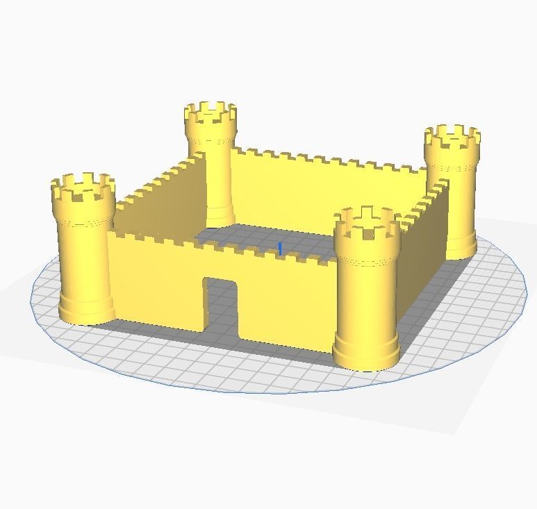 Aquarium Castle 3D model 3D printable | CGTrader