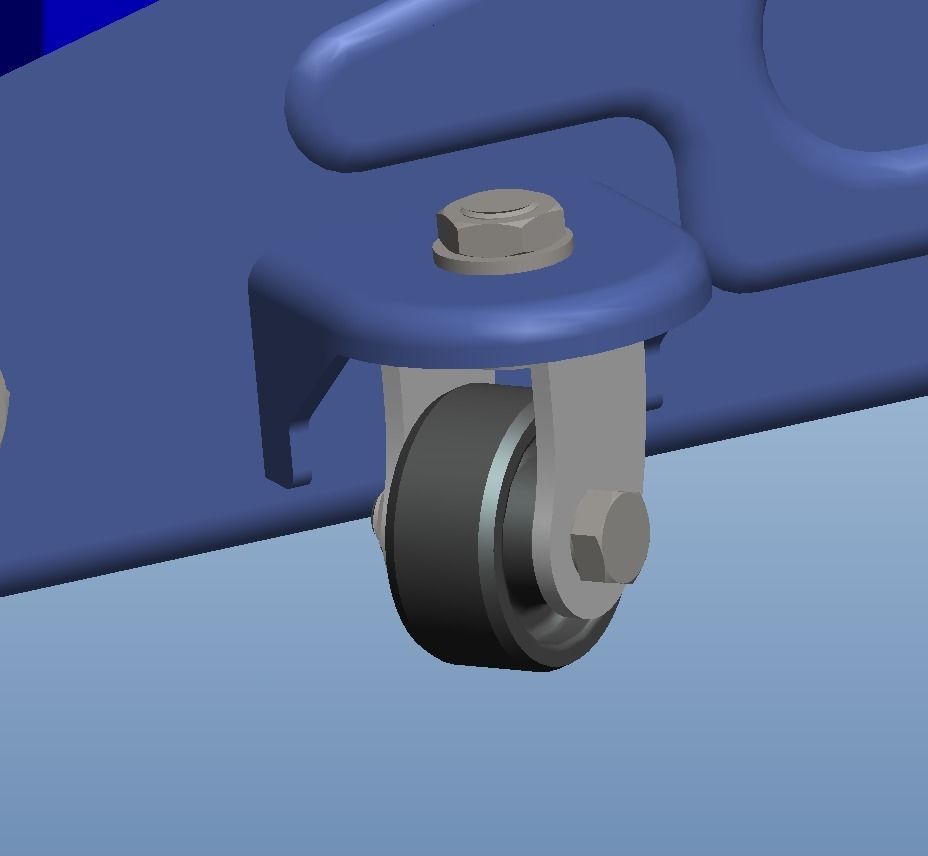Horizontal hydraulic jack 3D model | CGTrader