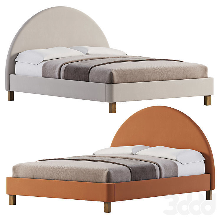 bed DEMI 3D model | CGTrader