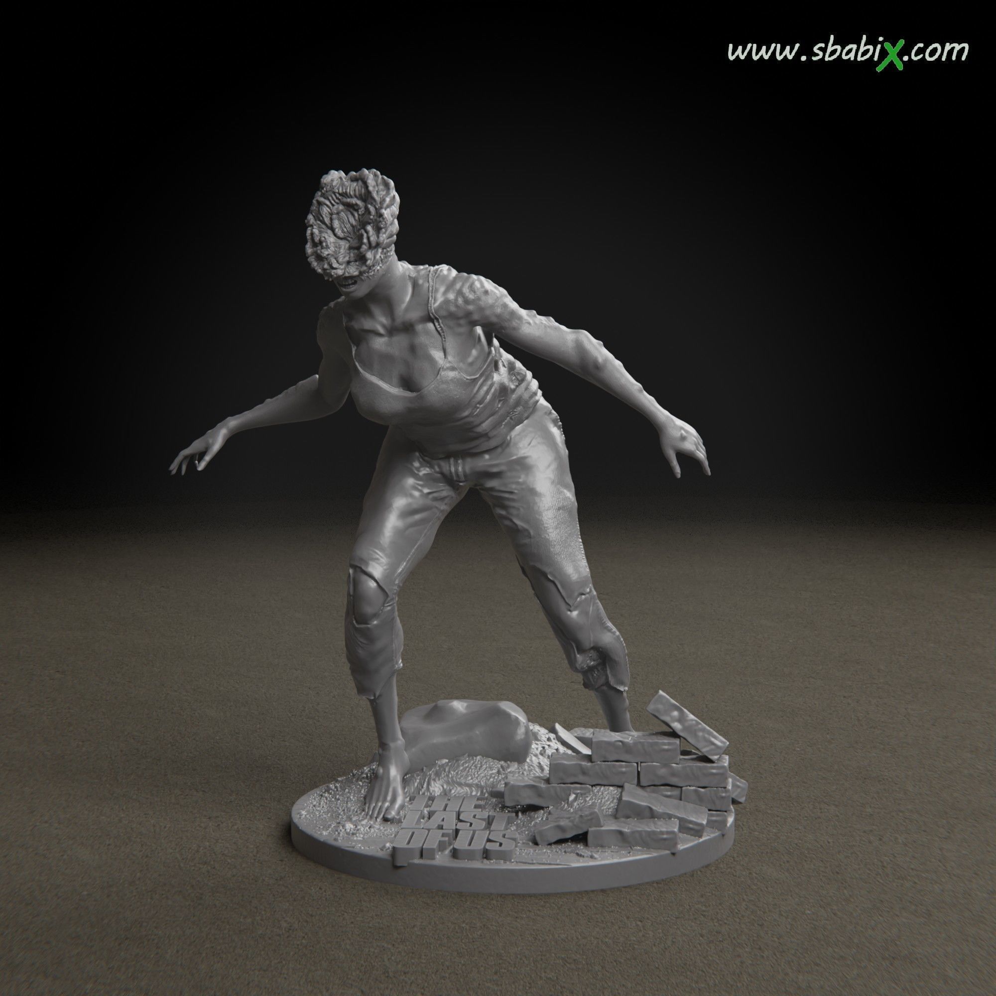 Clicker the Last of Us Television series 3d model single body 3D model ...