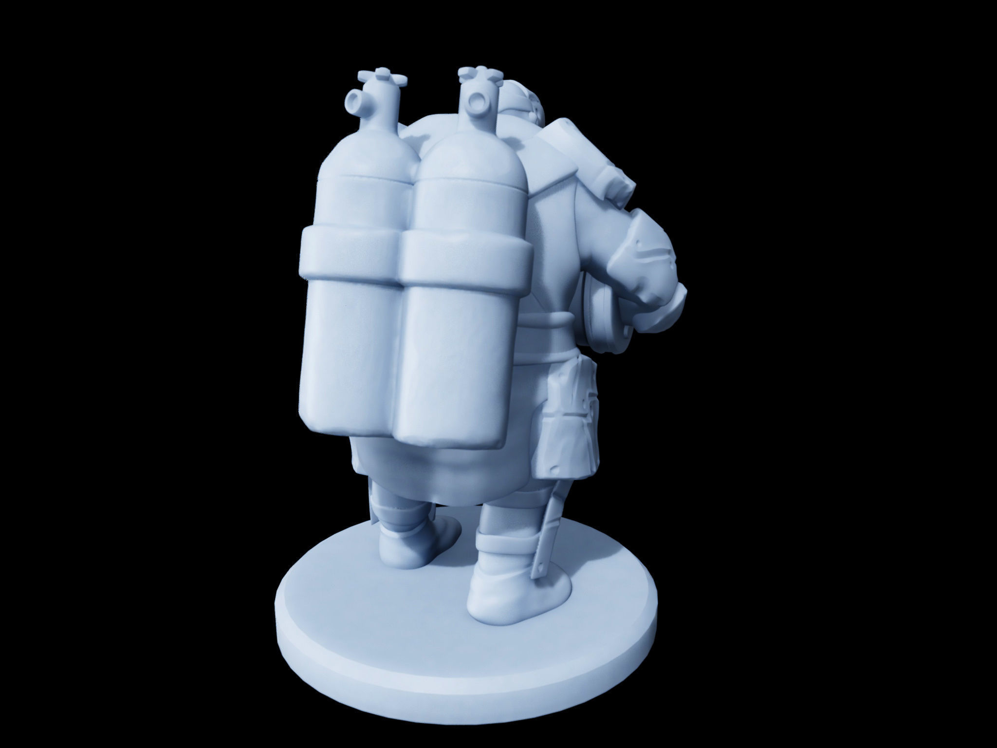 Weld Freak Miniature 3D model 3D printable | CGTrader