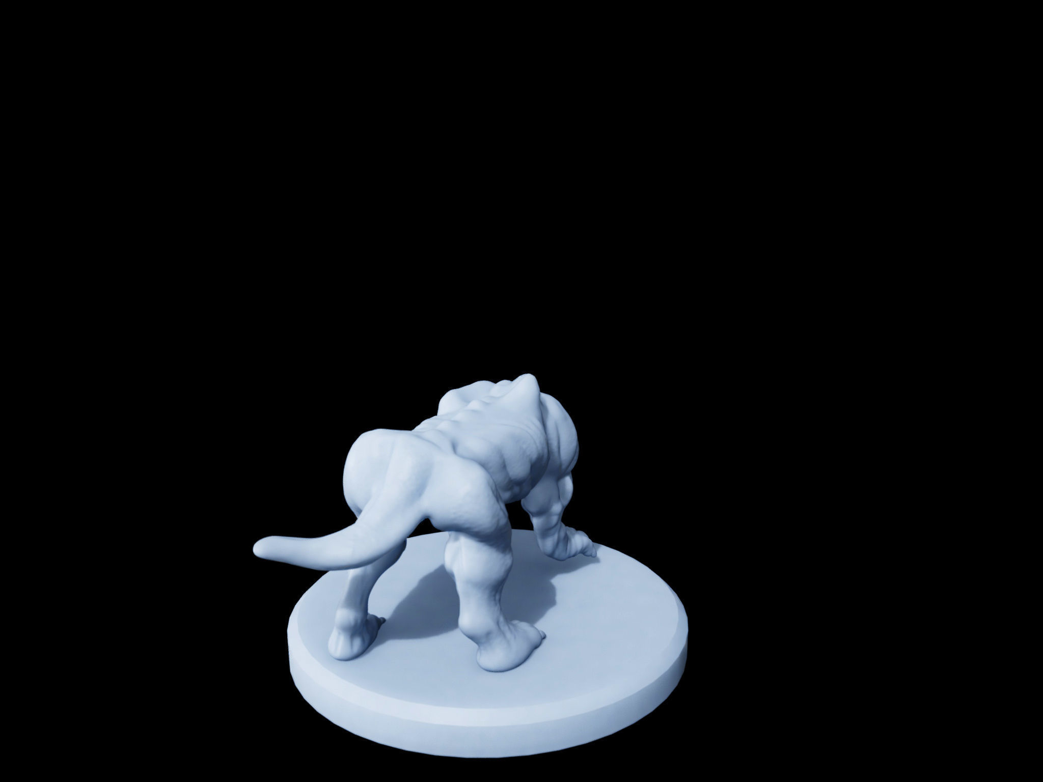 Mutant Dog Miniature 3D model 3D printable | CGTrader