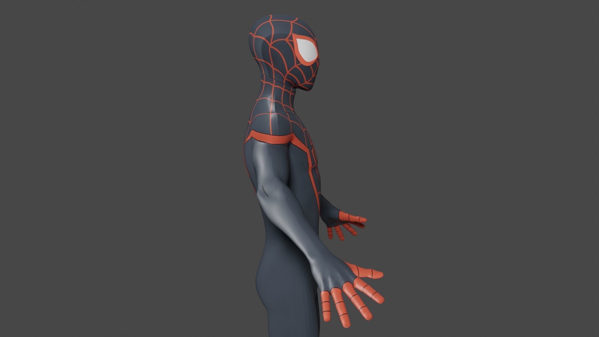 PS4 Miles Morales 3D Model 3D model rigged | CGTrader