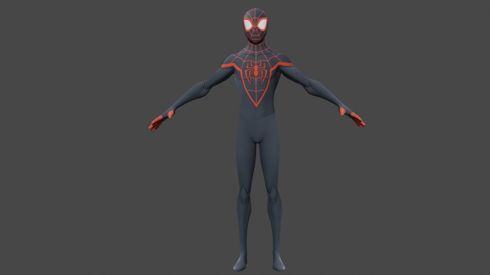 PS4 Miles Morales 3D Model 3D model rigged | CGTrader