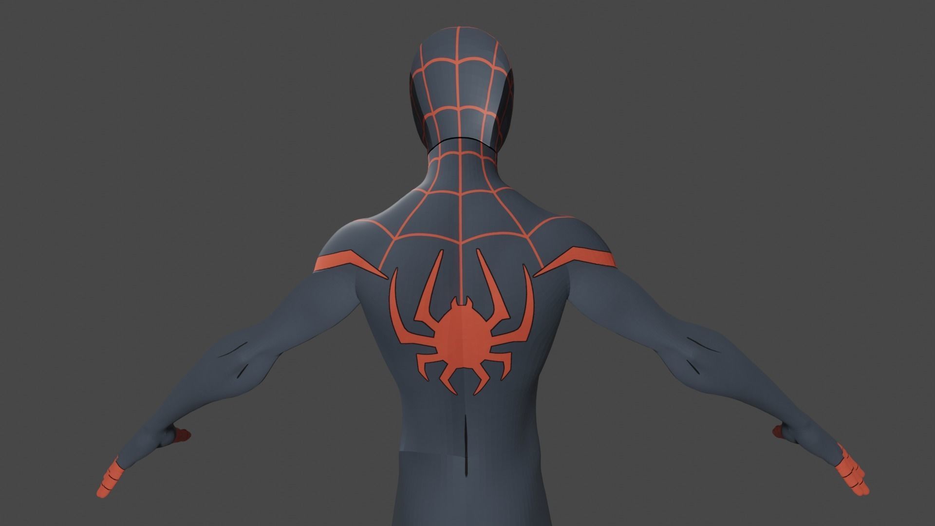 PS4 Miles Morales 3D Model 3D model rigged | CGTrader